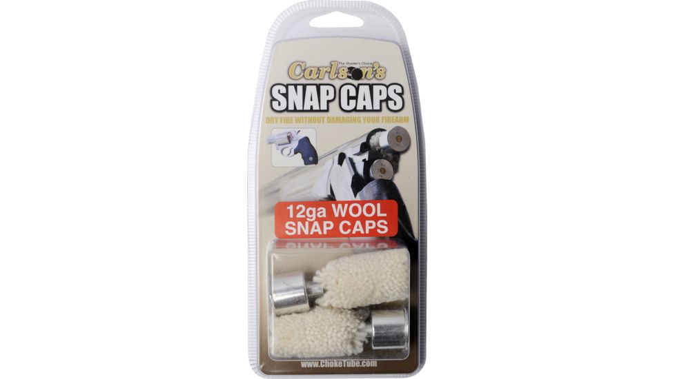 Carlson's Choke Tubes, 12 and 20 Gauge Wool Snap Caps 00105