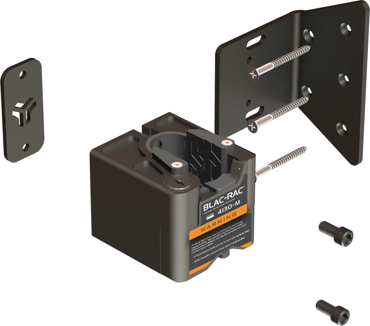 Blac-Rac 4130-M Pump Shotgun Rack w/Lock 32% Off