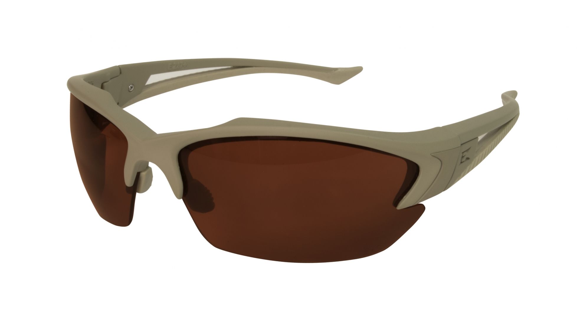 Edge Tactical Acid Gambit Matte Desert Sand Frame, Polarized Copper Lens