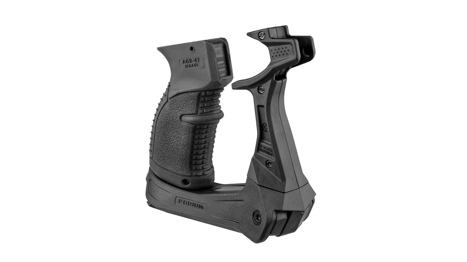 FAB Defense AK-47 Quick Deployment Bipod with Integrated AGR-47 Pistol ...