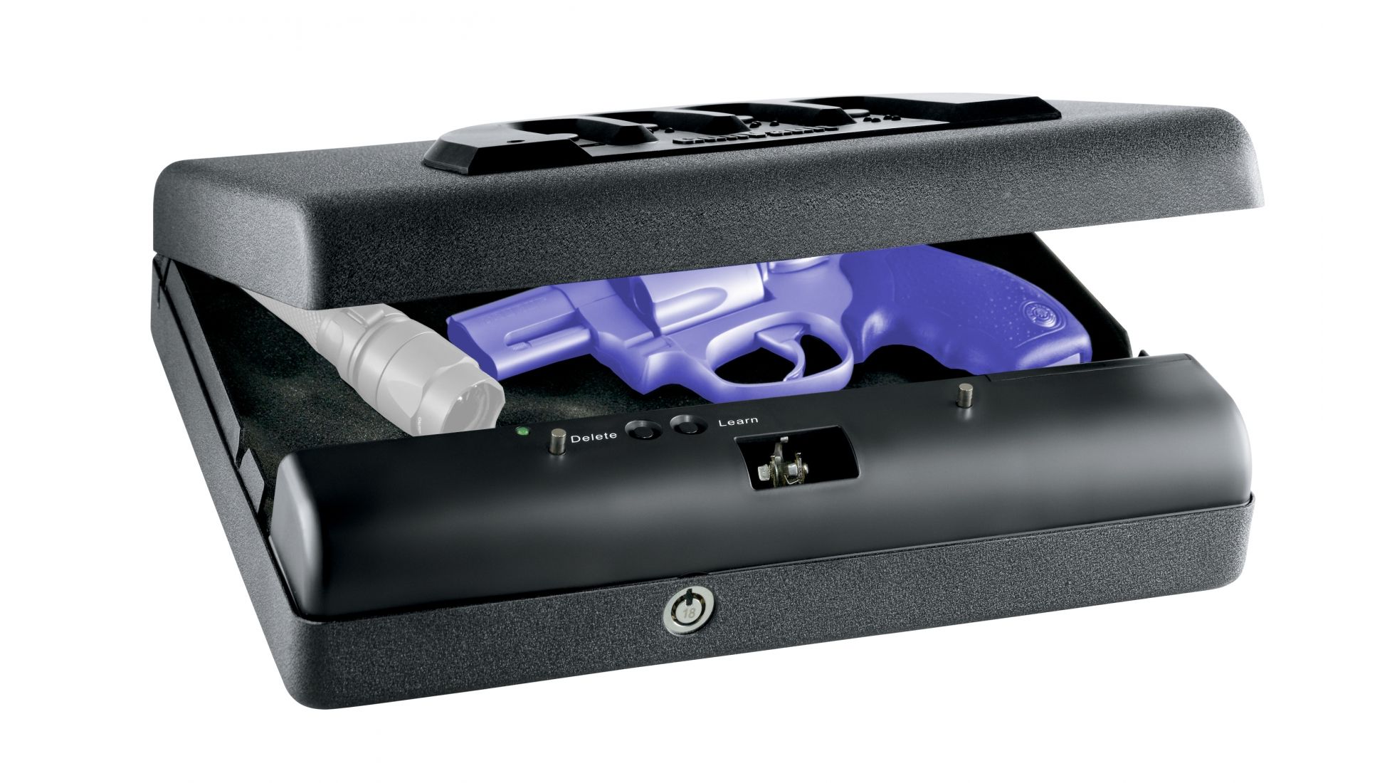 GunVault Microvault Portable Biometric Pistol Safe MVB500