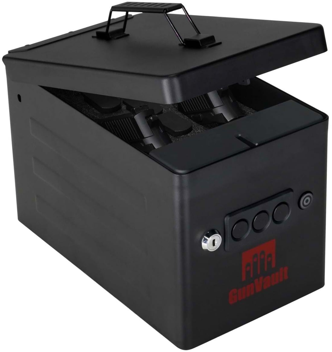 GunVault Gun Safes Range Box - 2 Pistols GVRV100-BK22 $2.00 Off