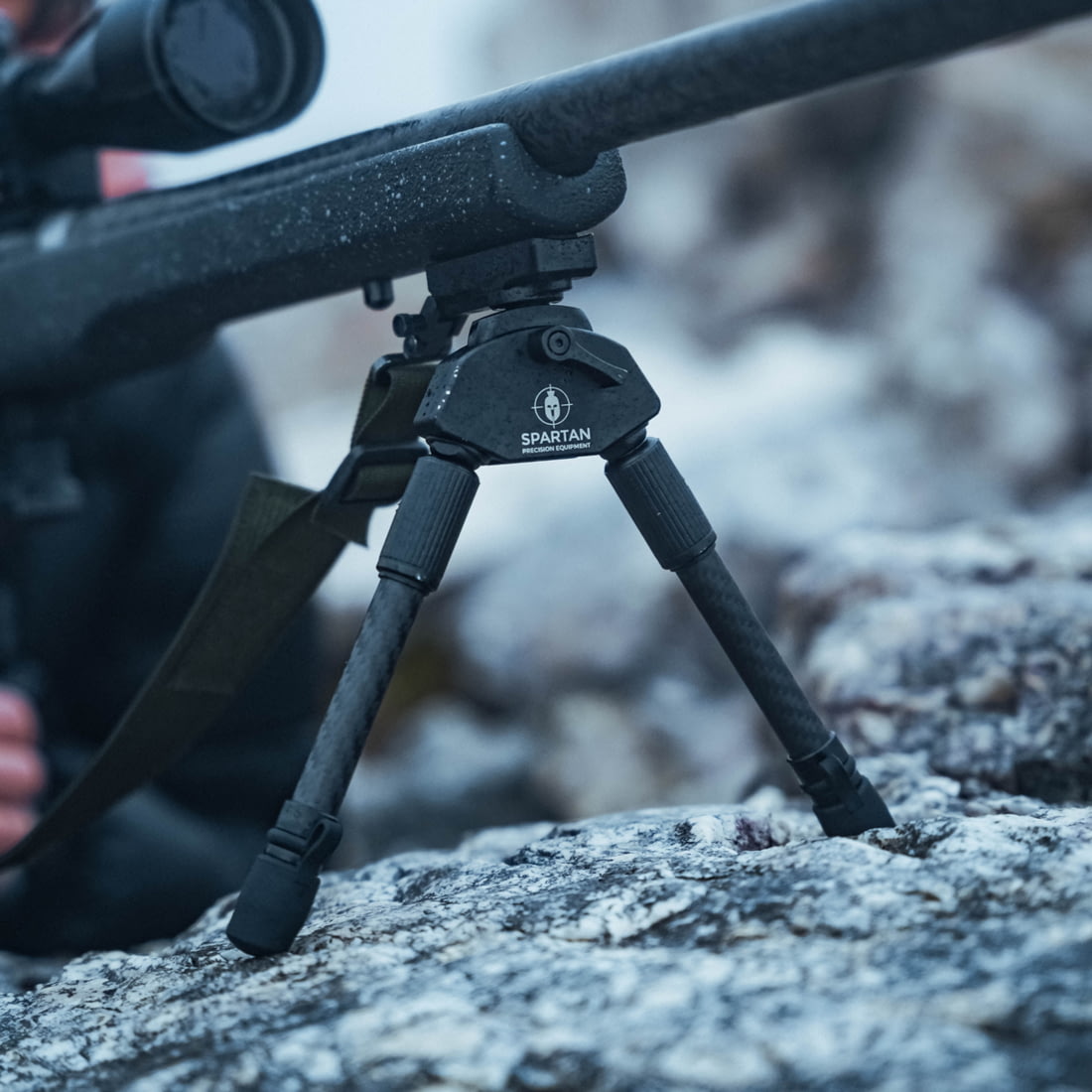 Spartan Precision Equipment Javelin Lite Standard Bipod w/Classic M-LOK ...