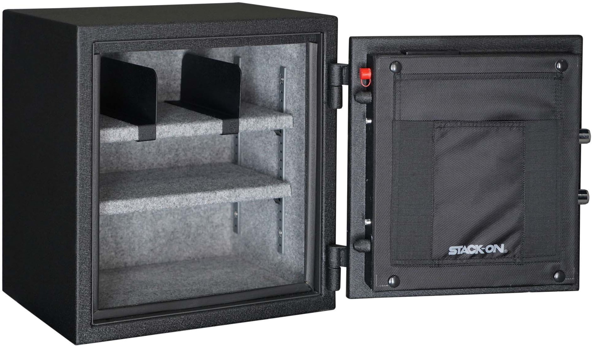 Stack-On Personal Fire and Waterproof Safe with Electronic Lock