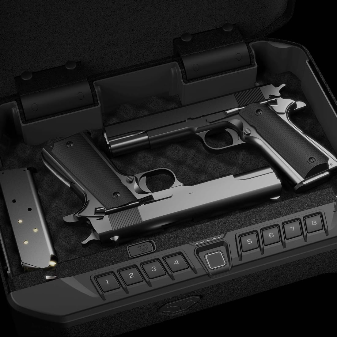 Vaultek Safe NVTi Full Size Rugged WiFi and Biometric Smart Safe NVTi-BK