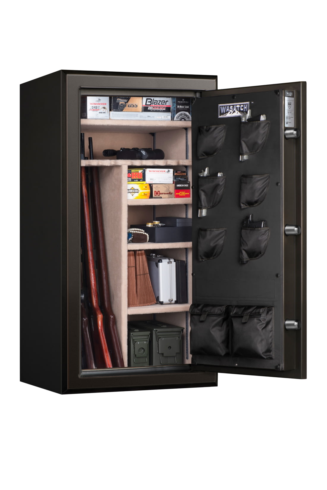 Wasatch 40 Gun Fire and Waterproof Gun Safe with E-Lock
